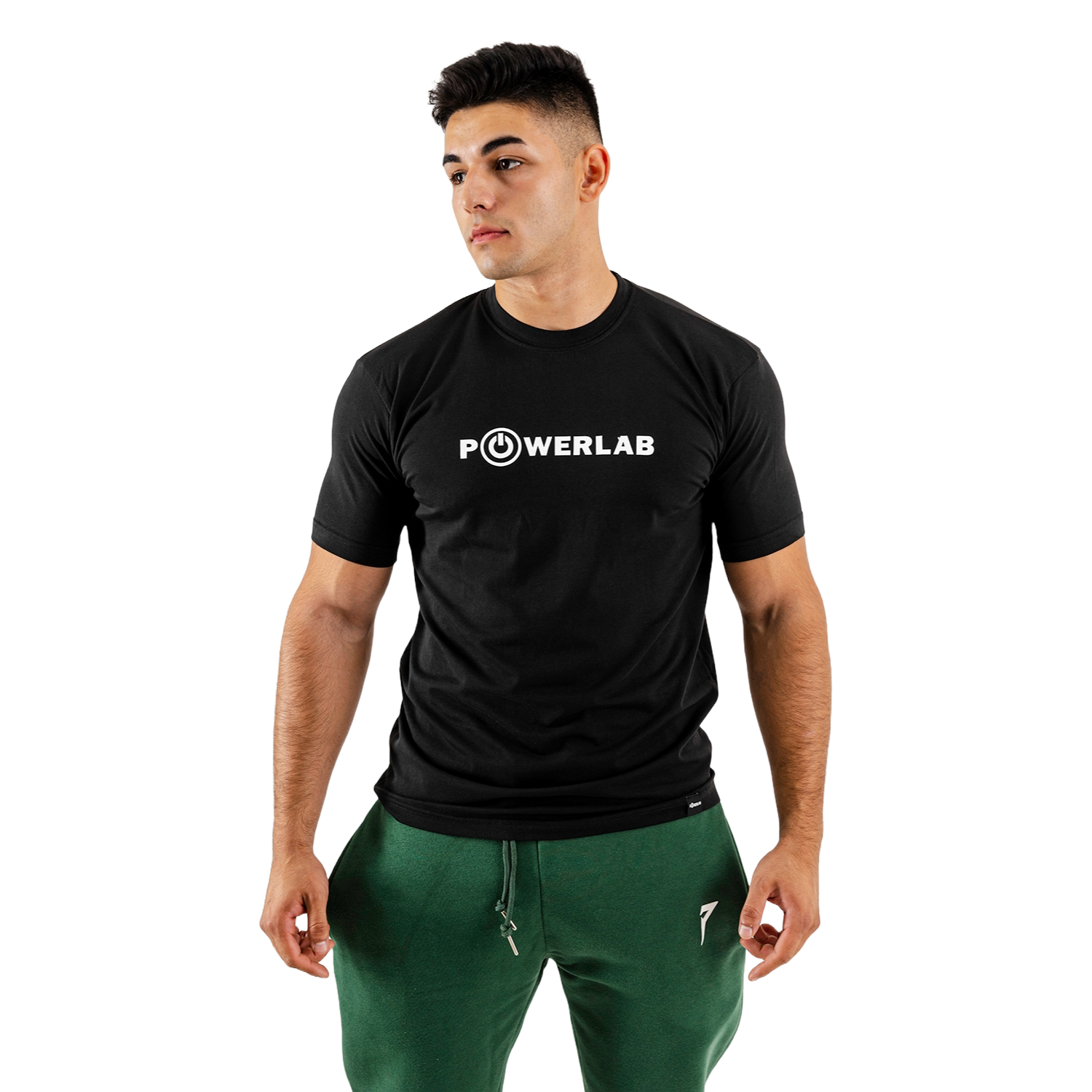 Performance Tee-Black – POWERLAB