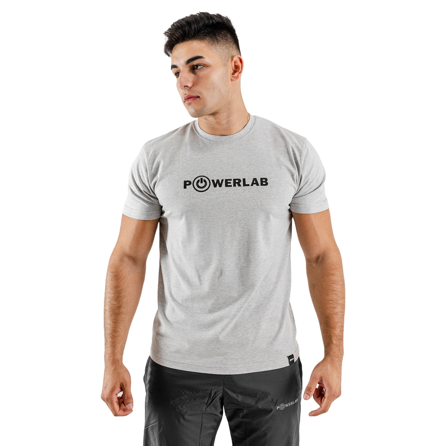 Performance Tee-Gray – POWERLAB