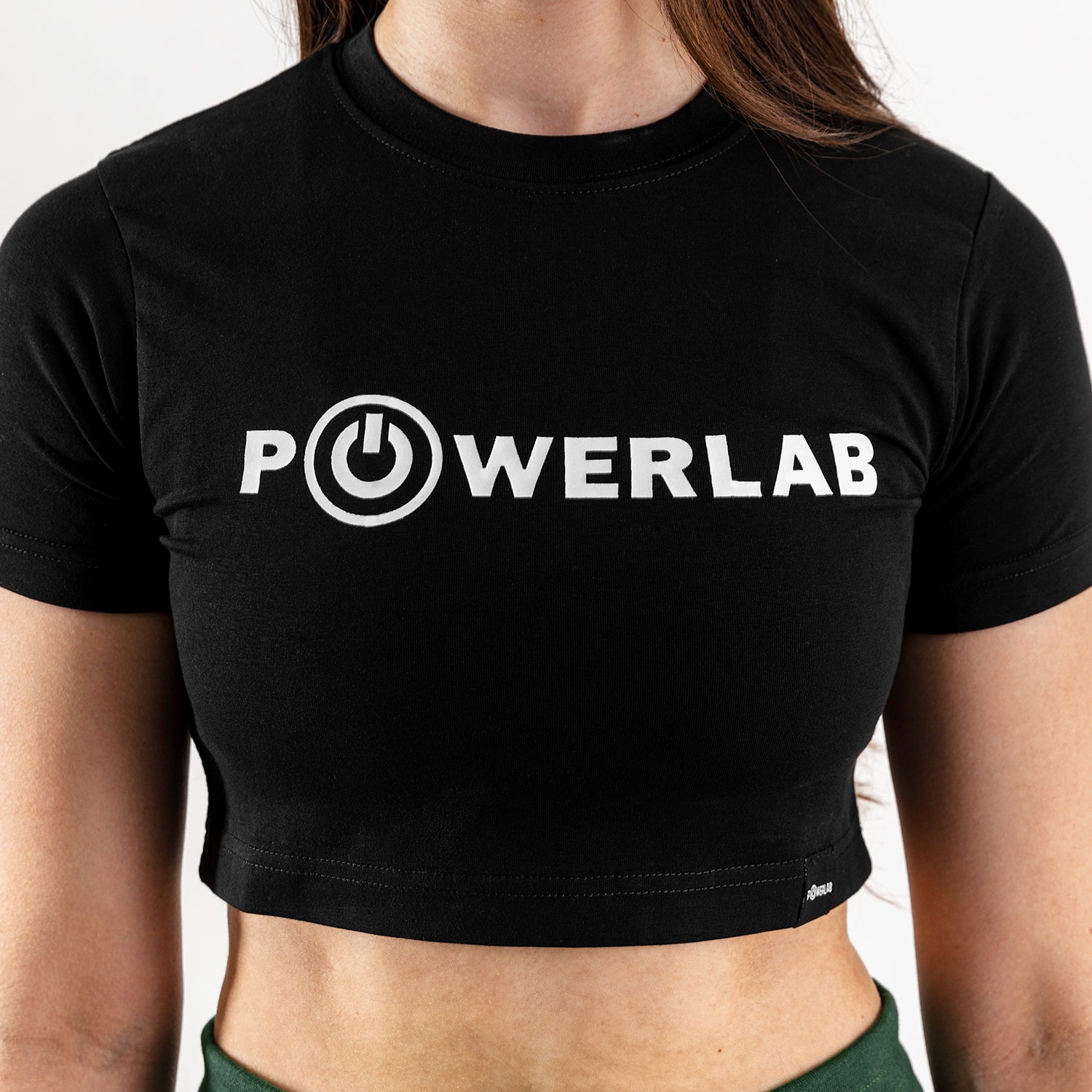 Classic Croptop-Black/White – POWERLAB