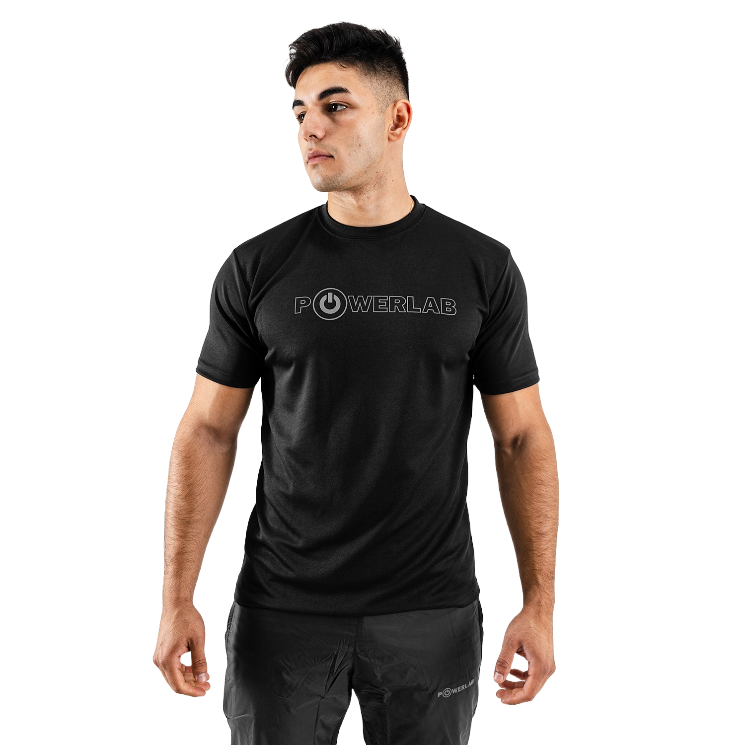 Vision Tee-Black "Reflective" – POWERLAB