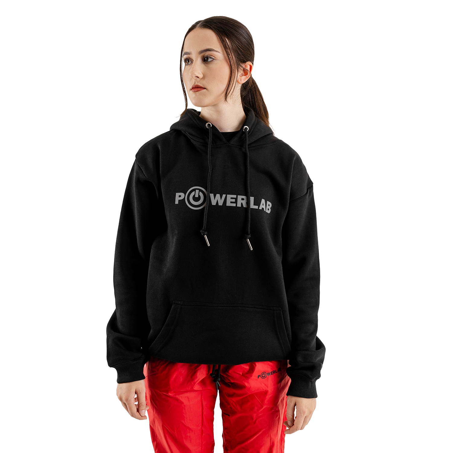 Classic Reflective Hoodie-Black – POWERLAB