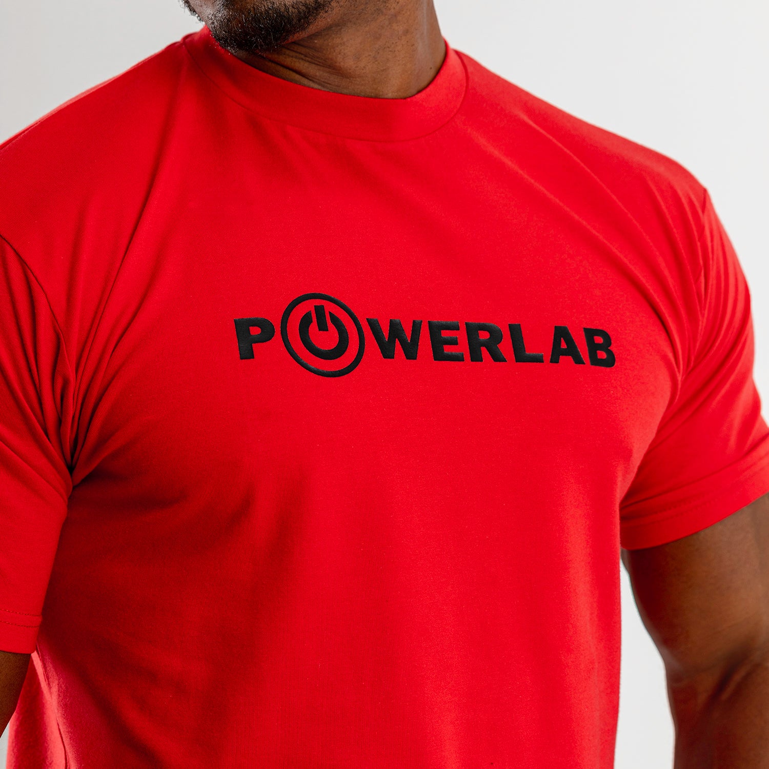Classic Tee-Red – POWERLAB