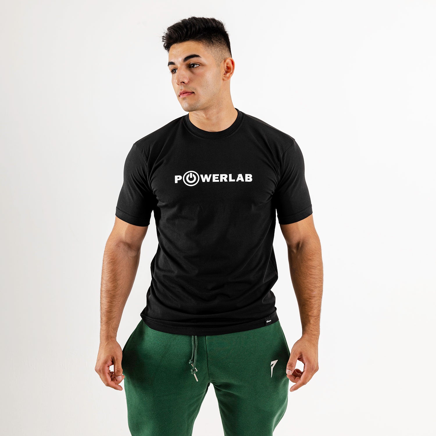 Classic Tee-Black – POWERLAB