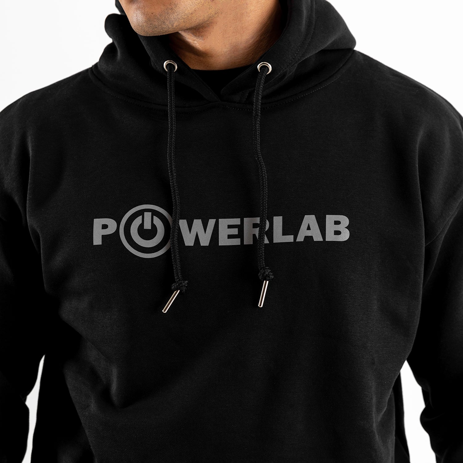 Classic Reflective Hoodie-Black – POWERLAB